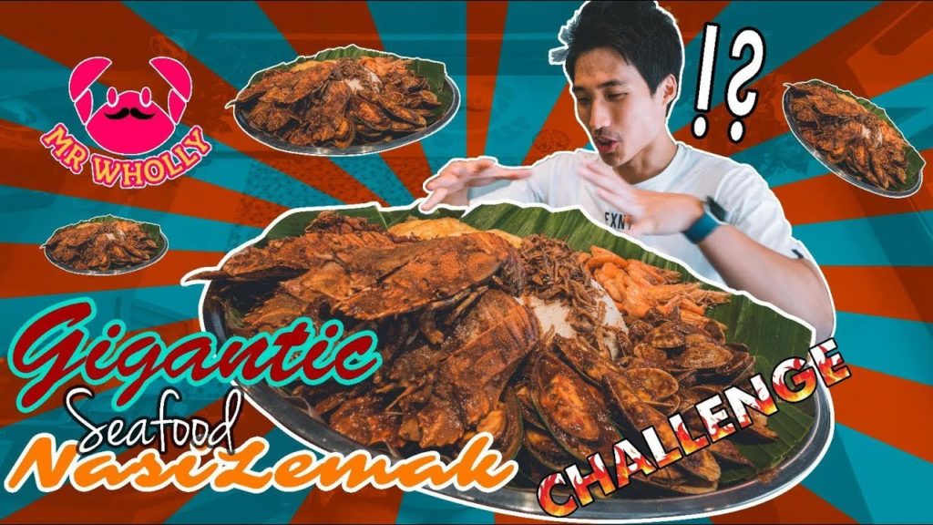 Giant Seafood Nasi Lemak Platter - Pulutan Club